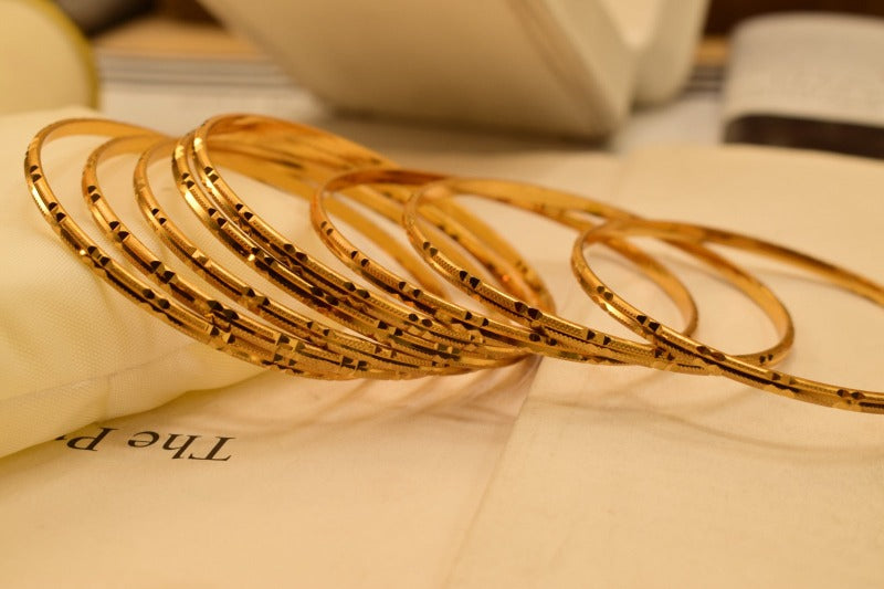 Buy Bangles Design Gold Online in Pakistan | Bangles | Meerzah